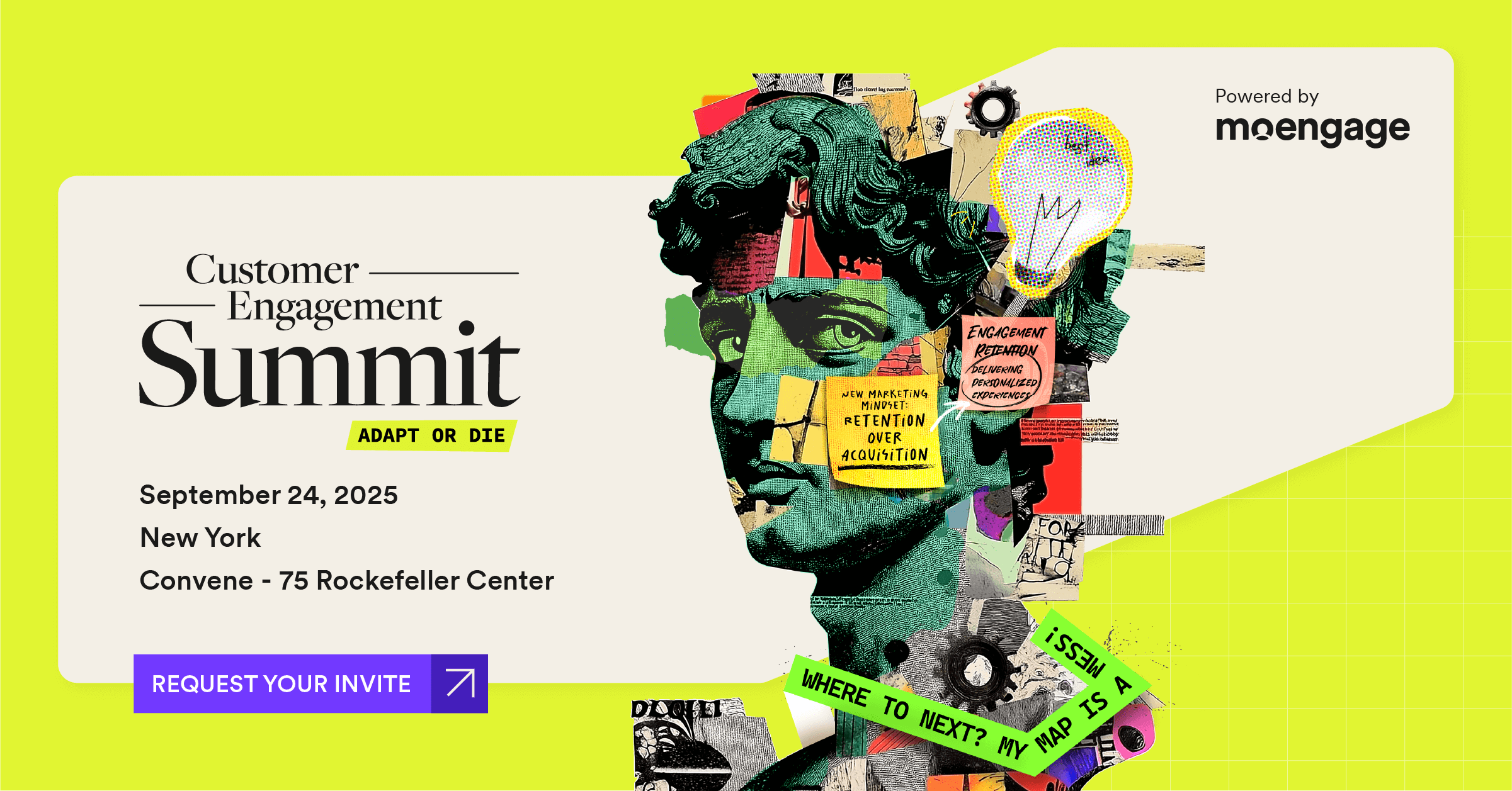 Customer Engagement Summit: Adapt or Die | MoEngage