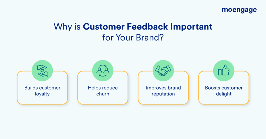 An Ultimate Guide to Getting Customer Feedback | MoEngage