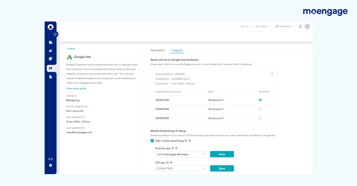 MoEngage and Google Ads Audience Sync: What's It All About?