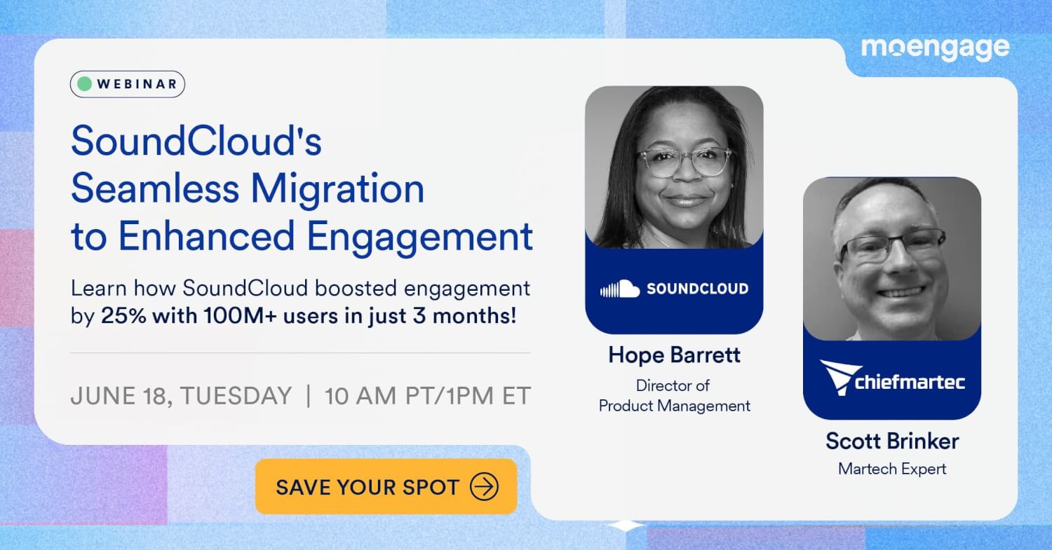 Navigating Vendor Selection With Soundcloud | MoEngage